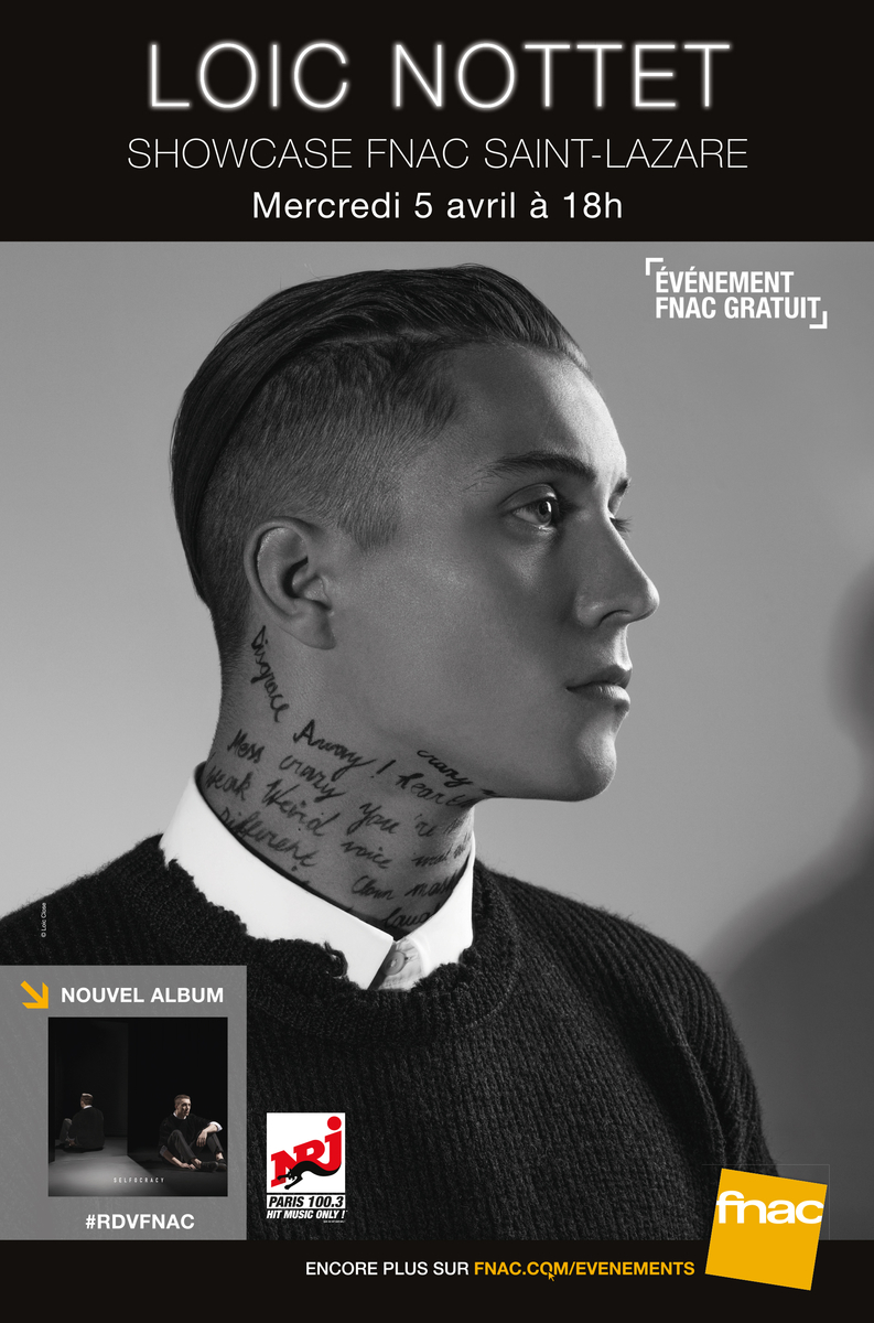 Loïc Nottet en showcase à la Fnac Saint-Lazare : Nous y étions ! - Just ...