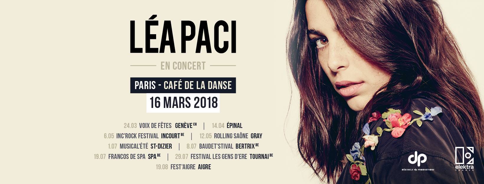 Léa Paci au Café de la Danse : Nous y étions ! - Just Music