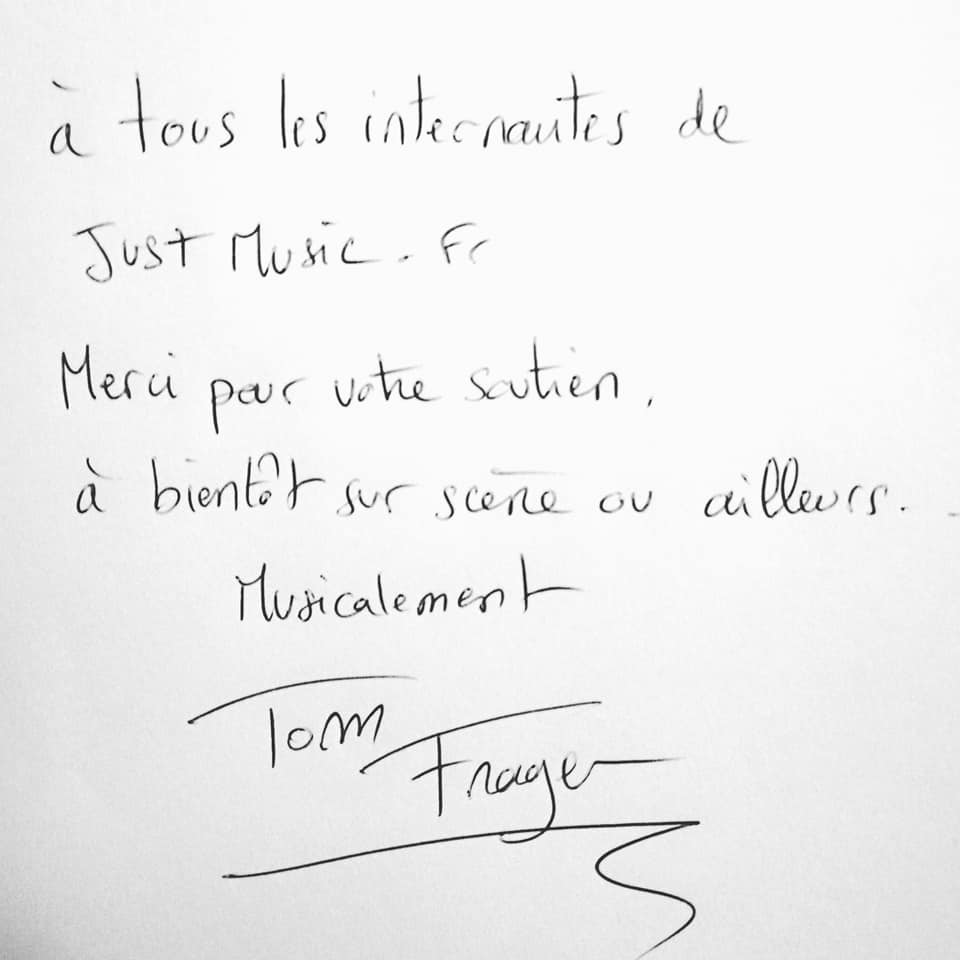 INTERVIEW : Rencontre avec Tom Frager - Just Music