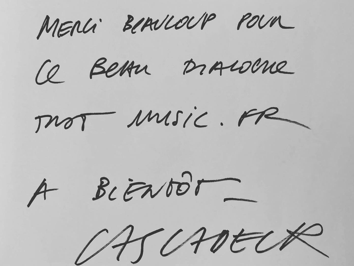 INTERVIEW : Rencontre avec Cascadeur - Just Music