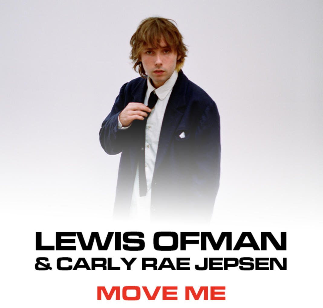 "Move me", le nouveau single de Lewis OfMan & Carly Rae Jepsen - Just Music