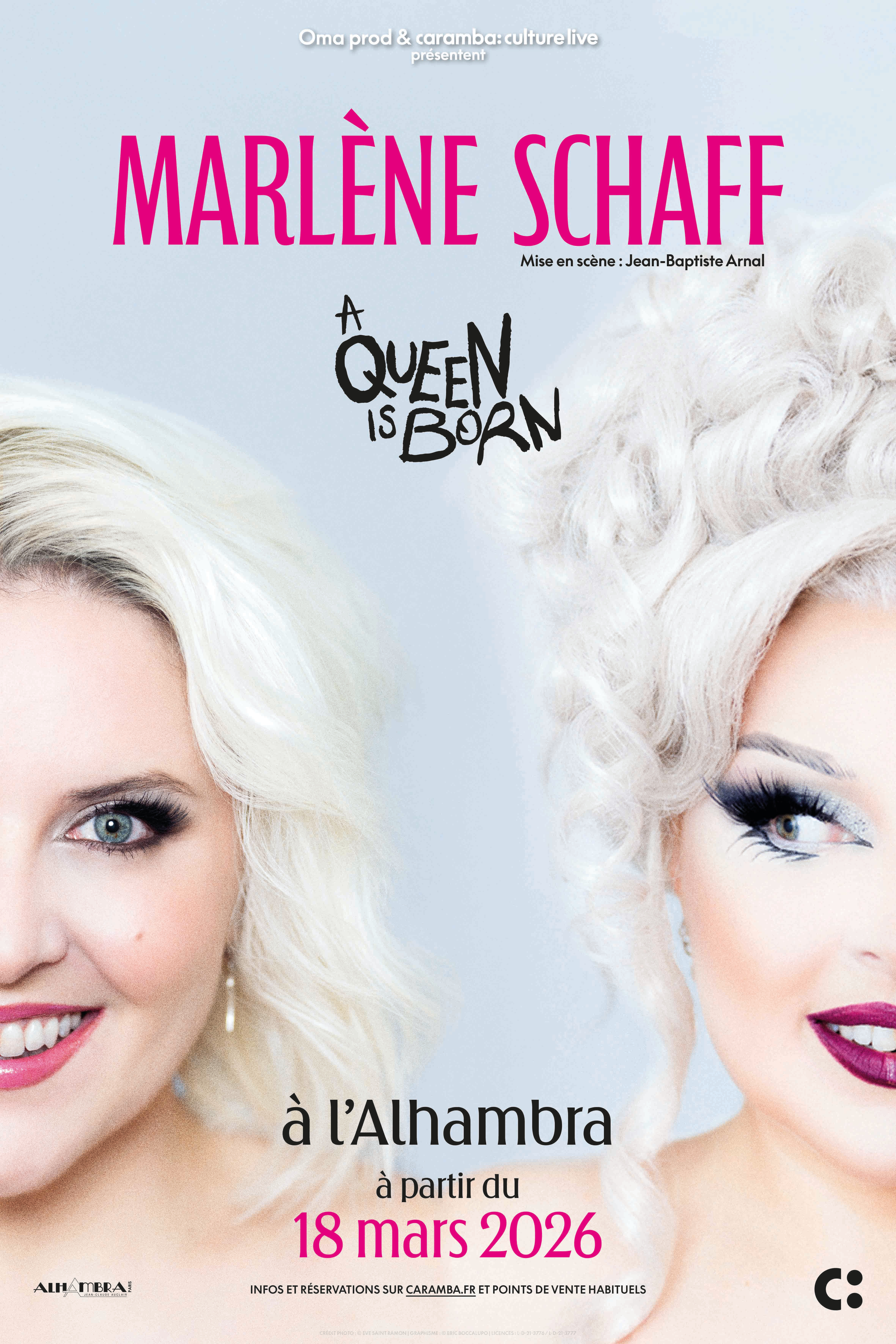 "A Queen is born", le nouveau spectacle de Marlène Schaff - Just Music